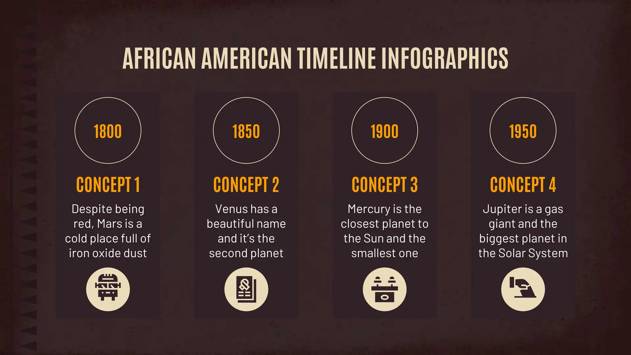 African American History Timeline Infographics by Slidesgo.pptx