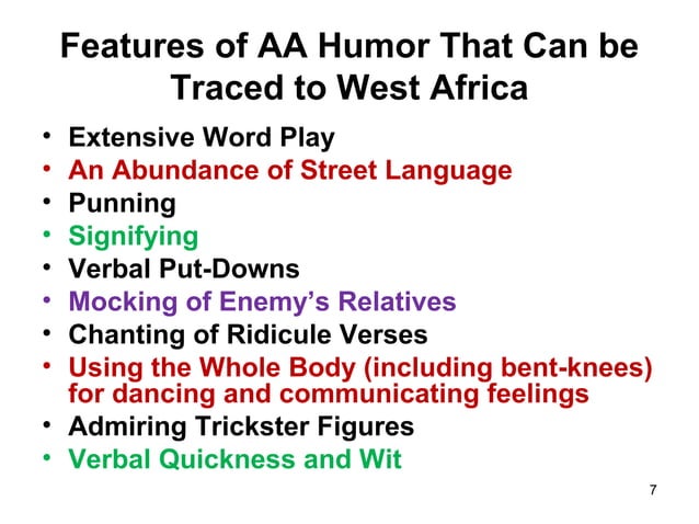 African American Humor | PPT