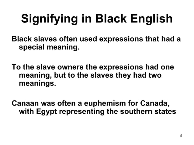 AAVE: African-American Vernacular English | PPT