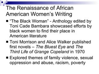 African American Literature | PPT