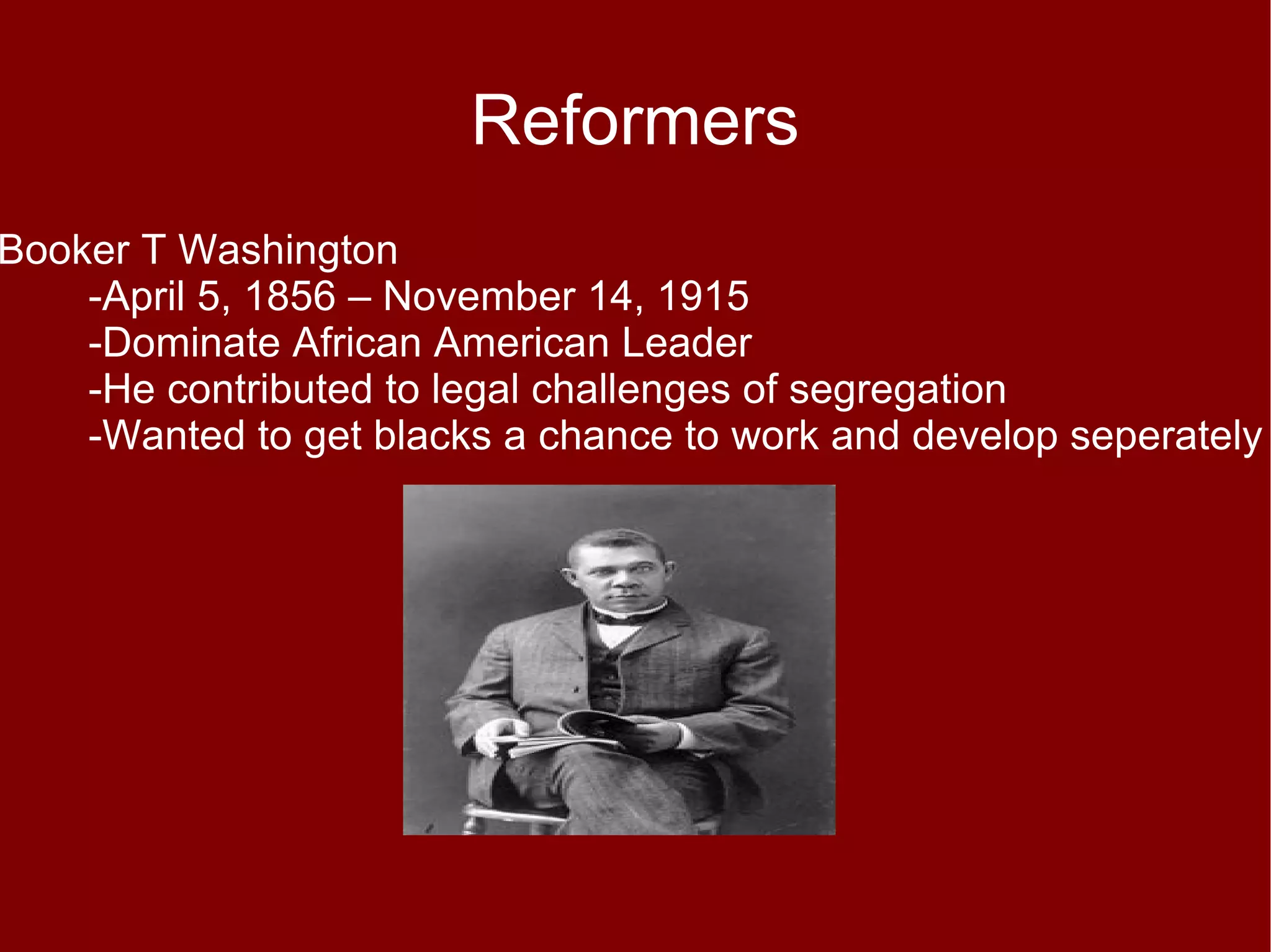 African American Reform | PPT