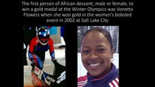 blackHstory/African americans firsts powerpoint | PPT