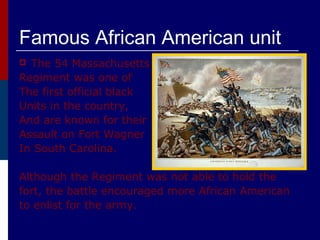African americans in the civil war | PPT
