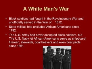 African americans in the civil war | PPT