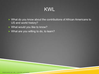 African Americans in us history | PPTX | North America Travel | Travel ...