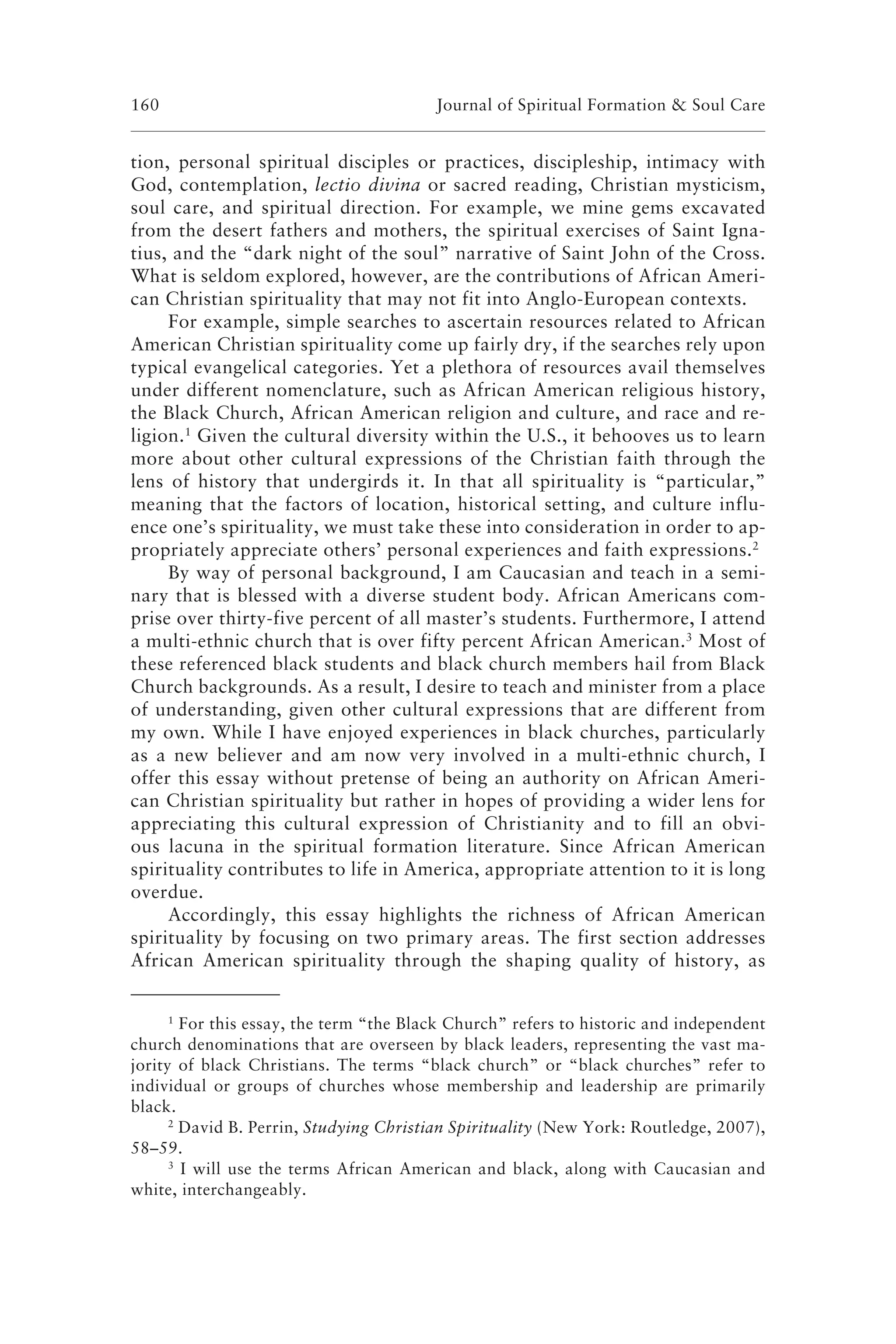 African American Spirituality: Through Another Lens | PDF