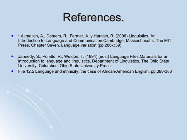 African american vernacular english | PPT