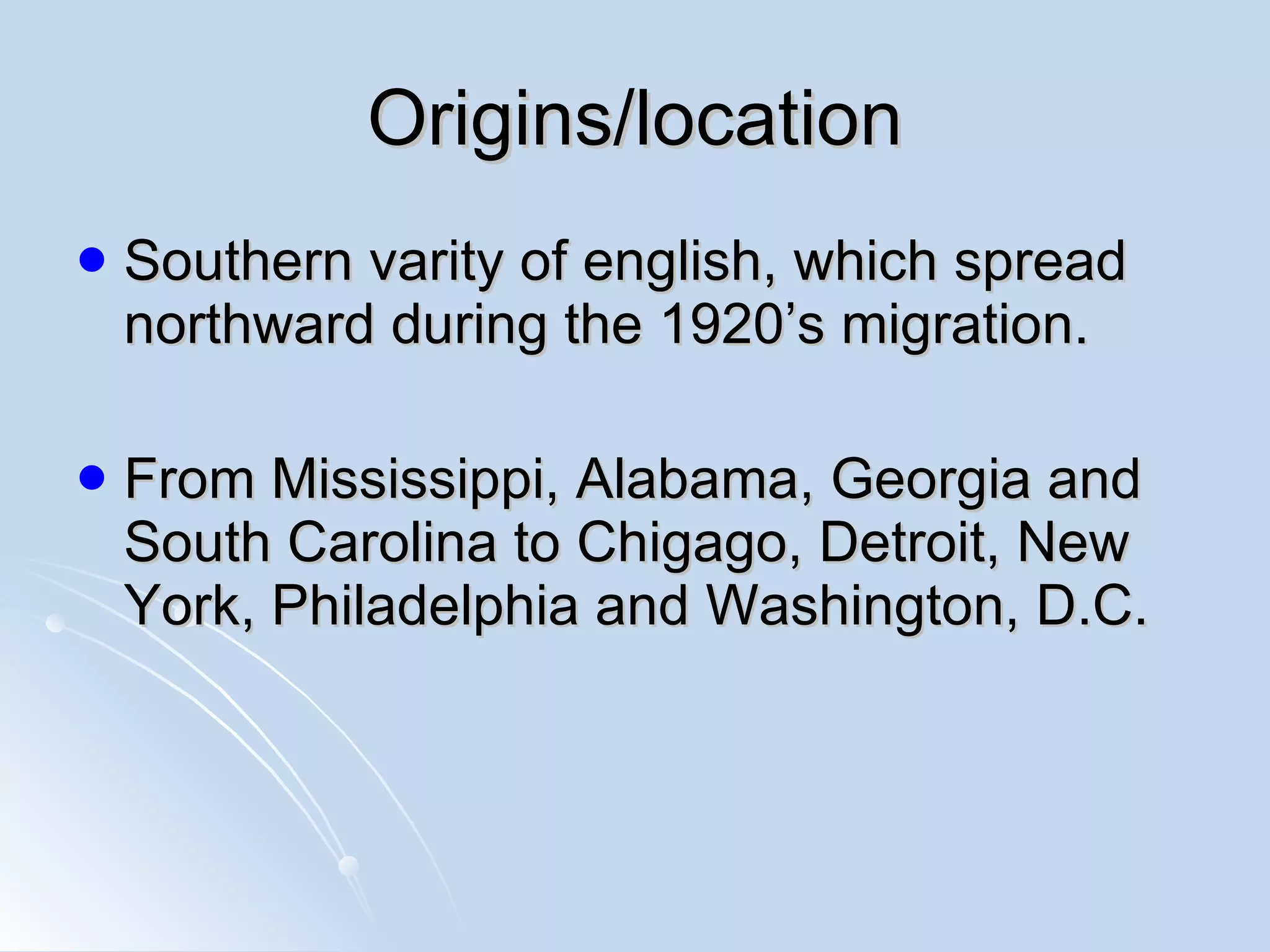 African american vernacular english | PPT