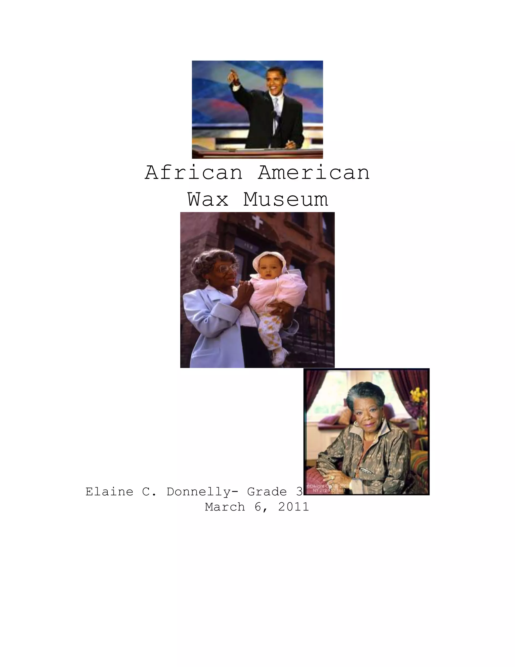 African american wax museum final version | DOCX