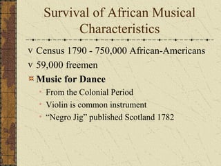 African Roots of Popular Music | PPT