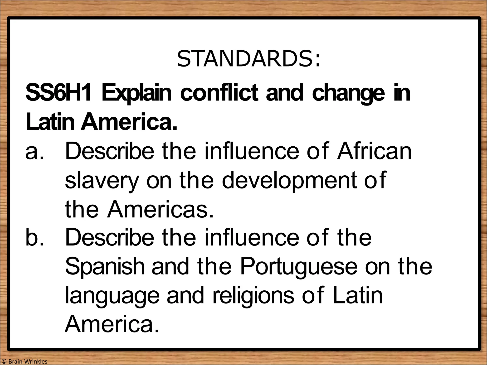 African and European Influence on Latin America Teacher copy 3.pptx