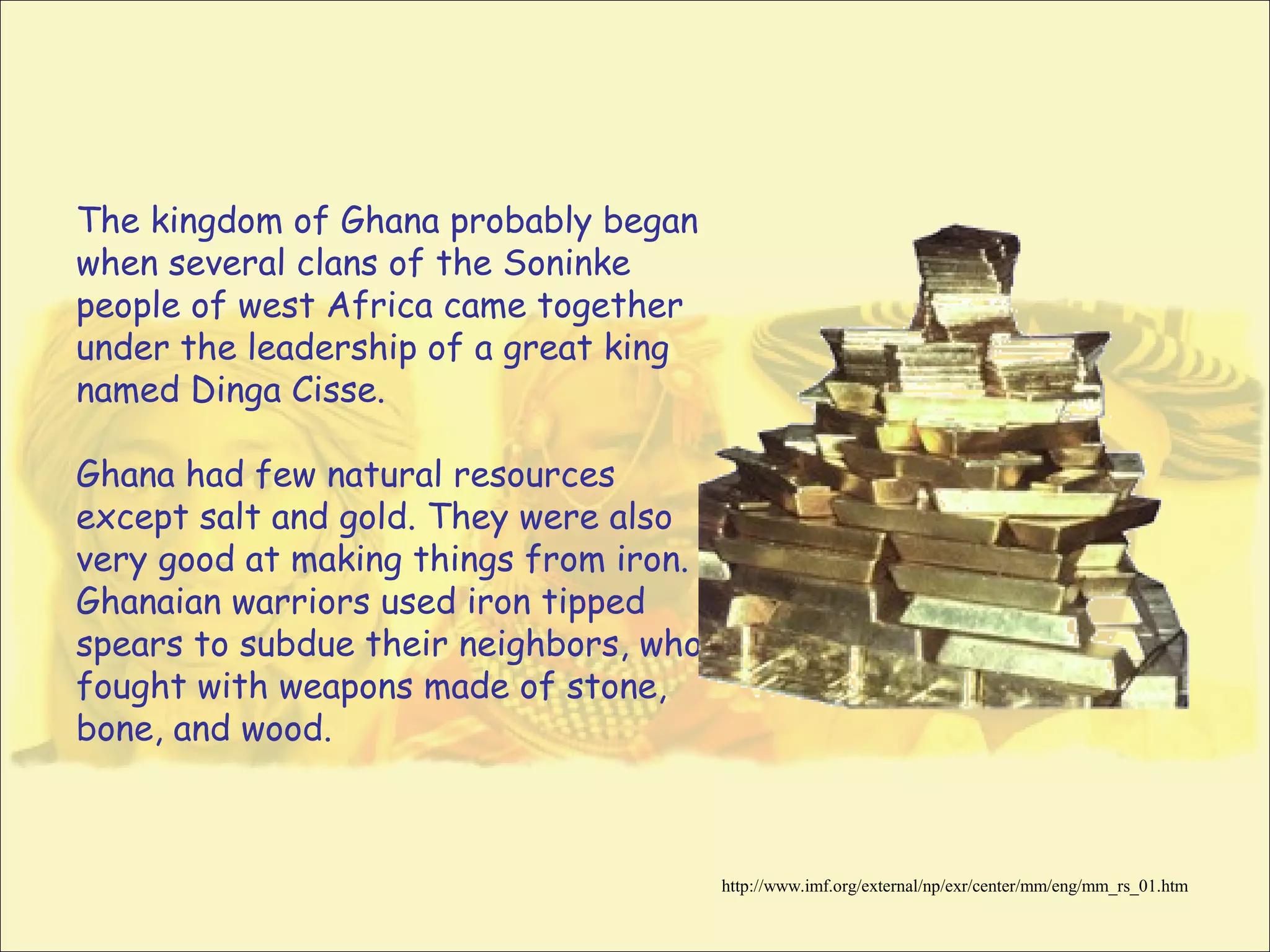 African Civilizations Ghana & Mali | PPT