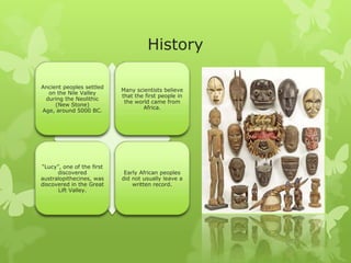 African civilization | PPTX