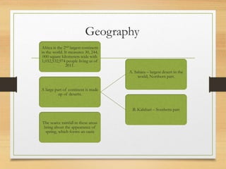 African civilizations | PPTX