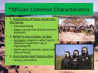 African Civilizations & Bantu Migration | PPT