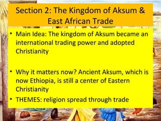 African Civilizations & Bantu Migration | PPT
