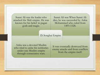 African civilizations | PPTX