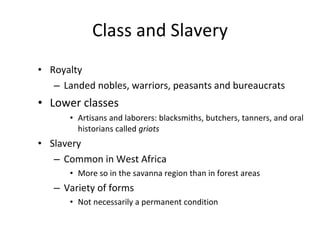 African civilizations b | PPT