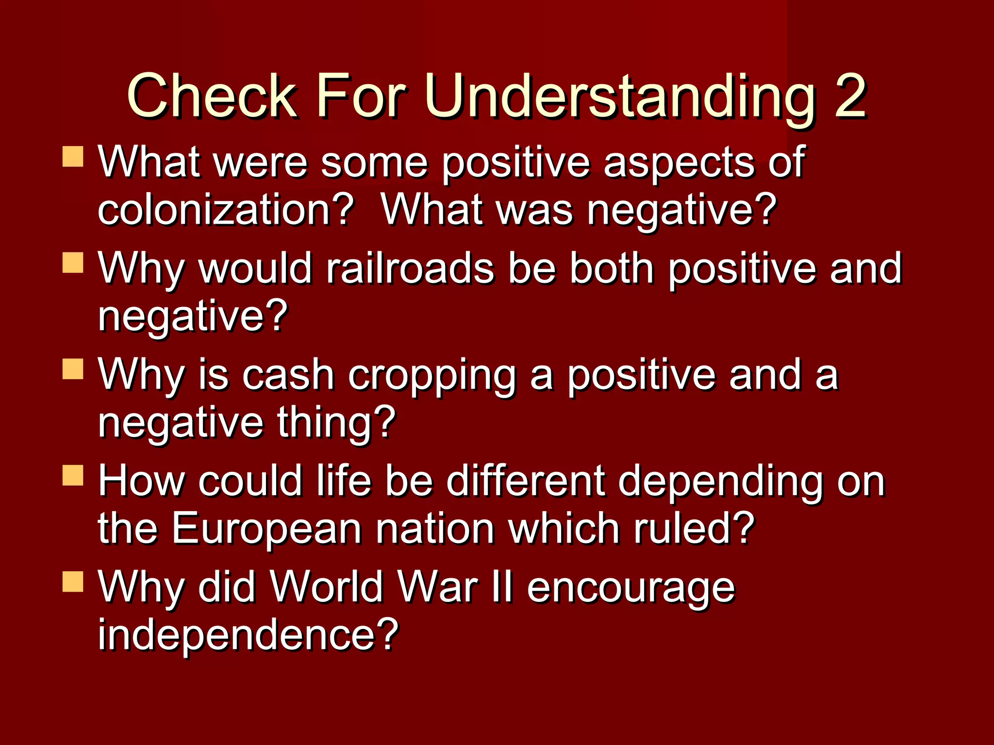 African colonization powerpoint | PPT