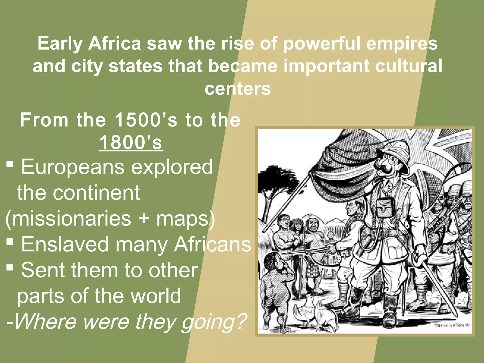 African colonization powerpoint | PPT