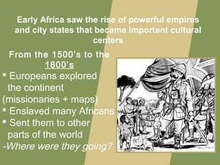African colonization powerpoint | PPT