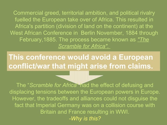 African colonization powerpoint | PPT