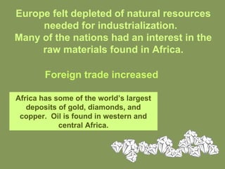 African colonization powerpoint | PPT