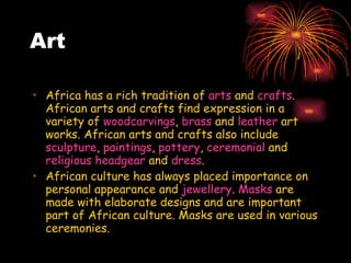 African Culture | PPT