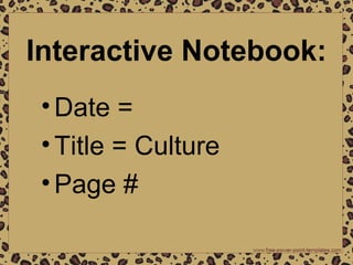 African Culture | PPT