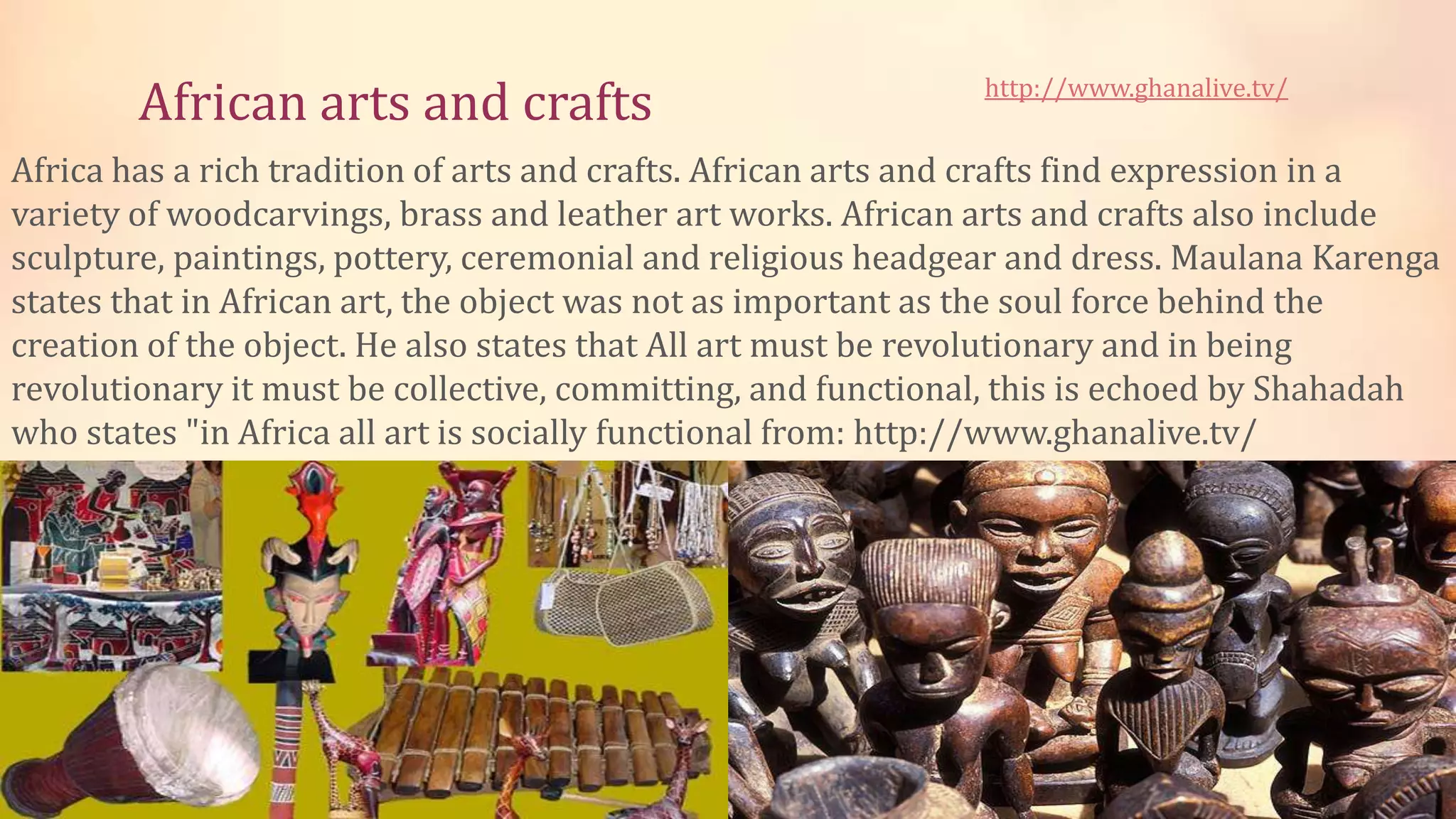African cultures | PPTX