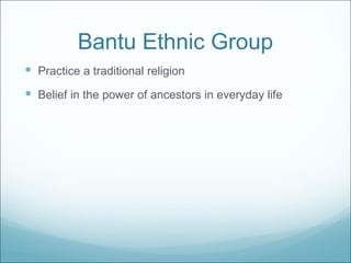 African cultures ppt | PPT