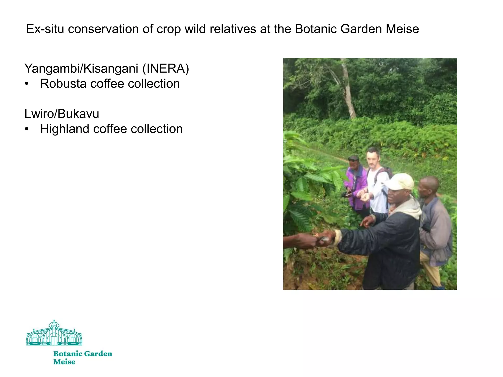 Exploration and conservation of crop wild relatives | PPTX