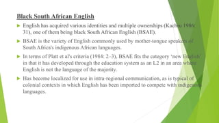 African English | PPT