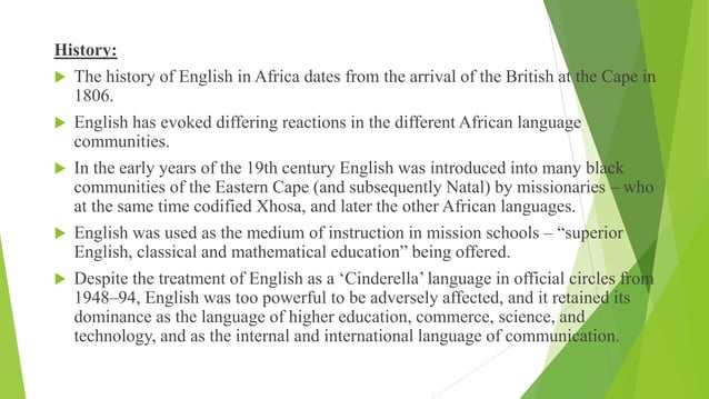 African English | PPT