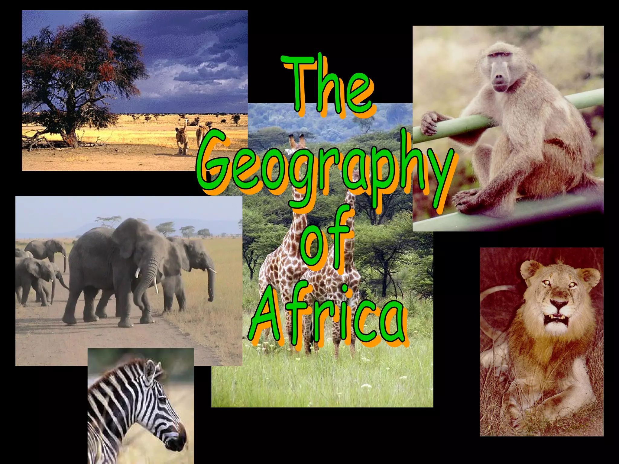 African Geography | PPT