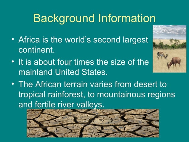 African Geography | PPT