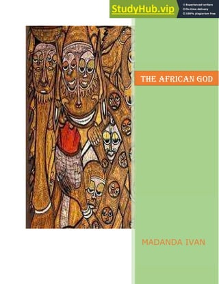 AFRICAN GOD | PDF | Christianity | Religion & Spirituality