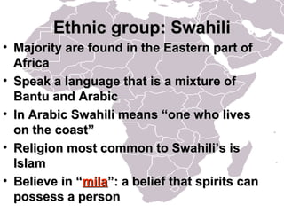 African groups | PPT