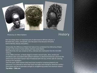 African hair presentation final3 | PPT