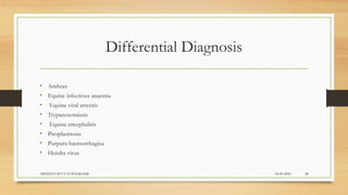 African horse sickness | PPTX