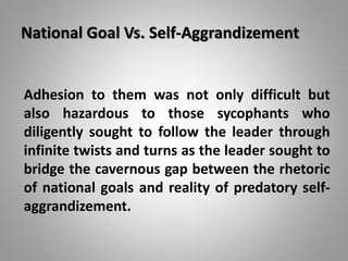 OBSTACLES TO AFRICAN INTELLECTUALS IN PUBLIC POLICY MAKING | PPT