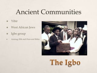 African jews | PPT | Free Download