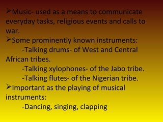 African & latin american music | PPT