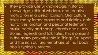African Literature | PPTX