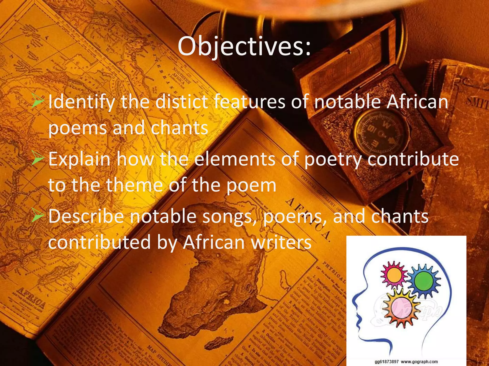 African Literature: A Village of Round and square houses | PPTX