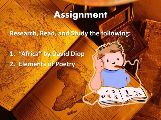 African Literature: A Village of Round and square houses | PPTX ...