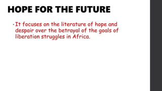AFRICAN LITERATURE AND LITERART PIECE.pptx