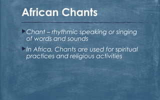 English 8 - African Literature | PPT