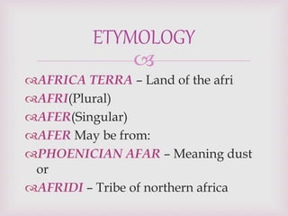 Africanliterature 170211065836 | PPT