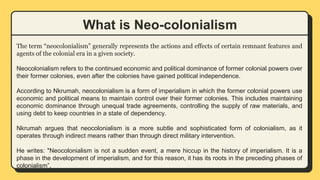 Neocolonialism in Petals of Blood | PPTX